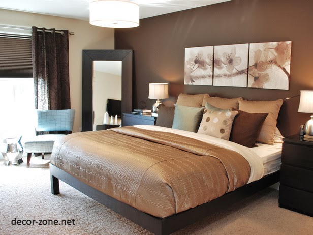 modern bedroom designs in a brown color | Send Design