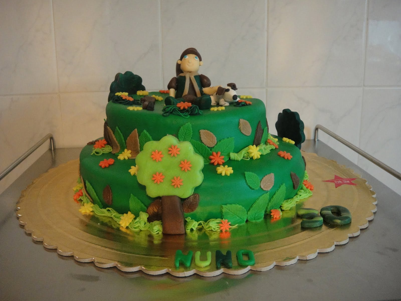 Pink Star Bolos: Para um caçador