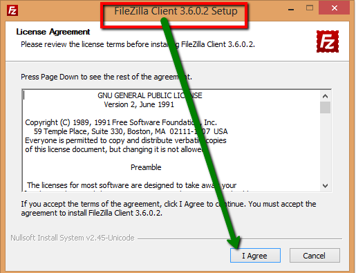Filezilla command line options - citata