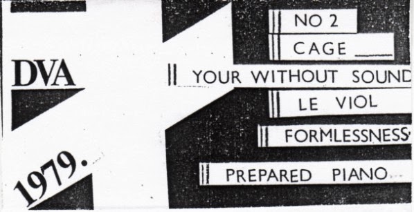 Die or D.I.Y.?: Clock DVA -"Group Fragments" (Self Release C-30) 1979