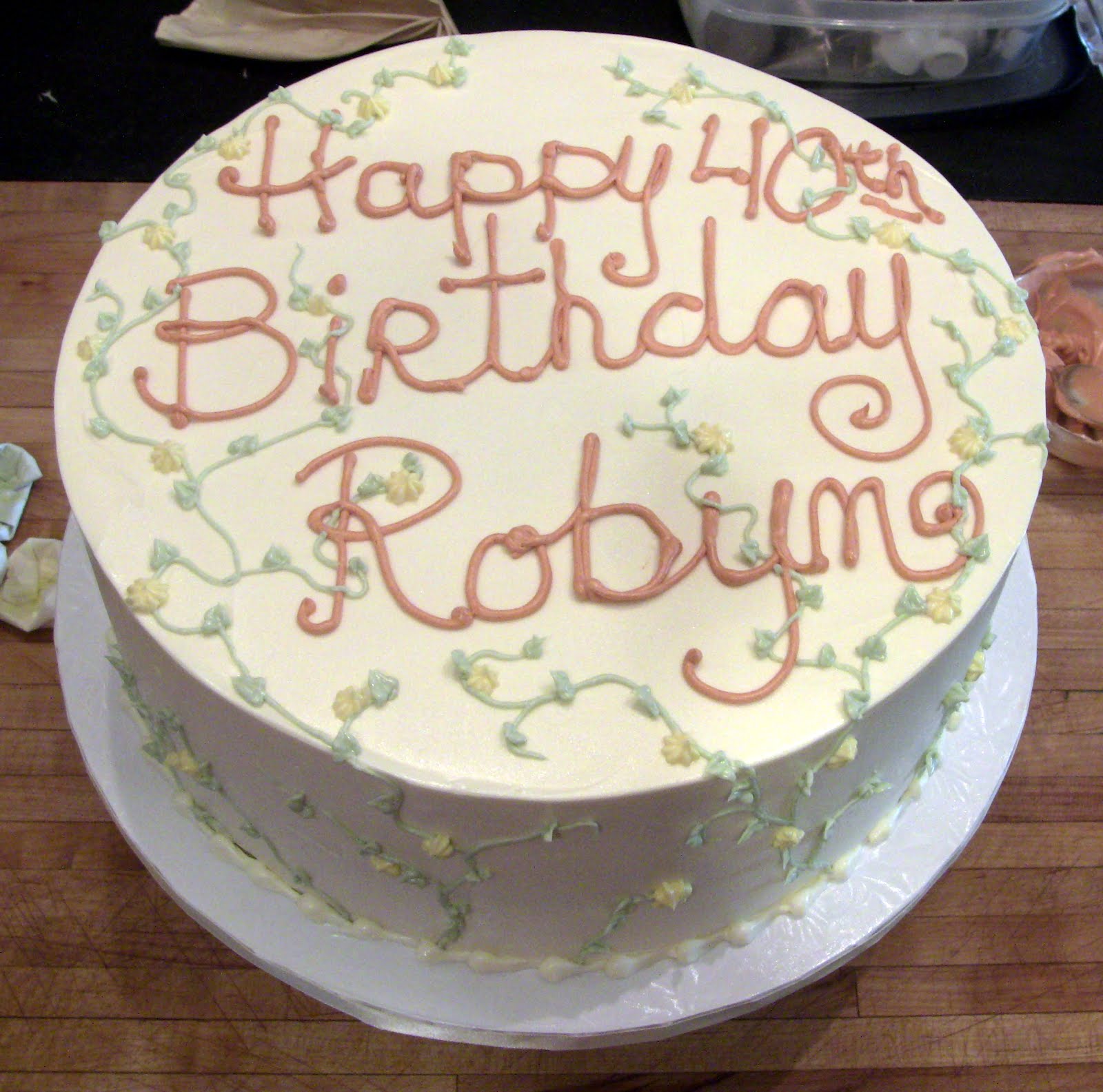 Happy Birthday Robyn Cake