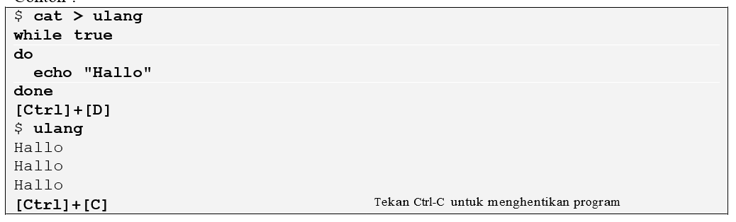 Shell Script dan penggunaannya pada Centos (Linux) | // Catatan Ryan
