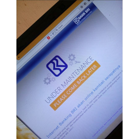 Tampilan Baru Website Internet Banking BRI - eMingko Blog