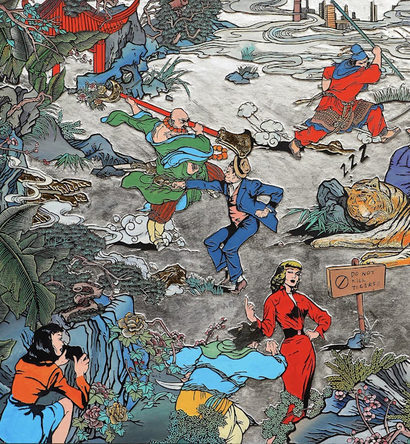 The Dork Review: Rob's Room: Traditional Chinese Paintings vs ...