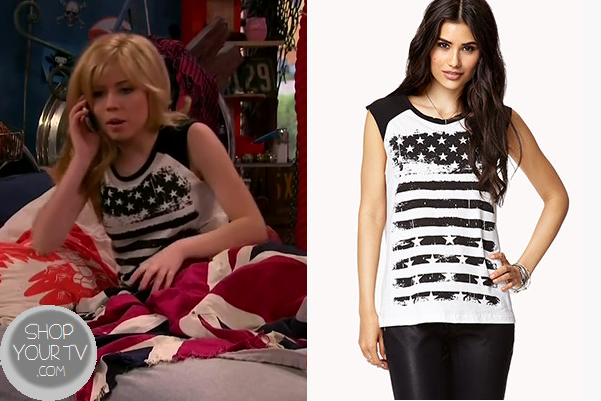 Sam & Cat: Season 1 Episode 18 Sam's Black American Muscle Tee | Shop ...