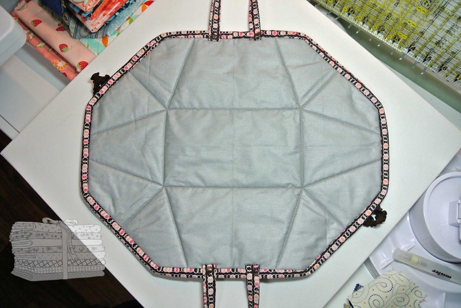 a notion to sew: A Little Tote for a Little Iron
