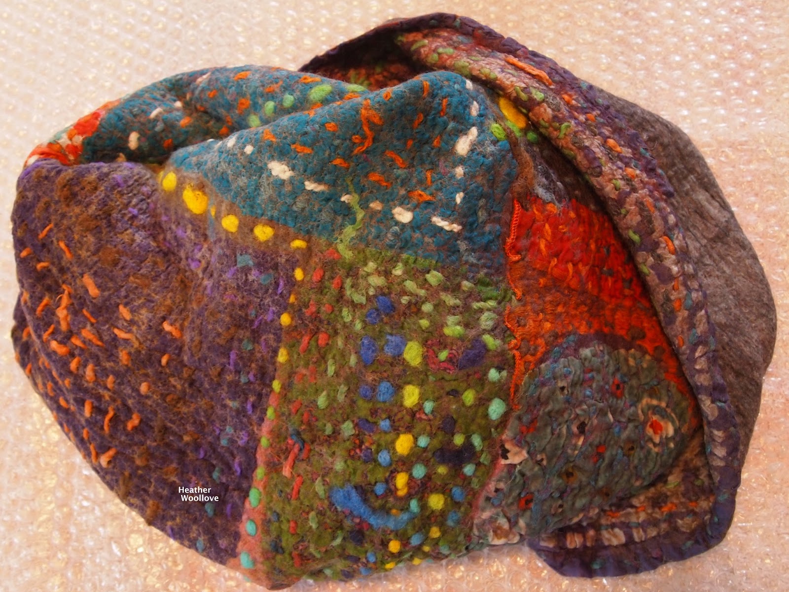 Wool love-functional fiber art