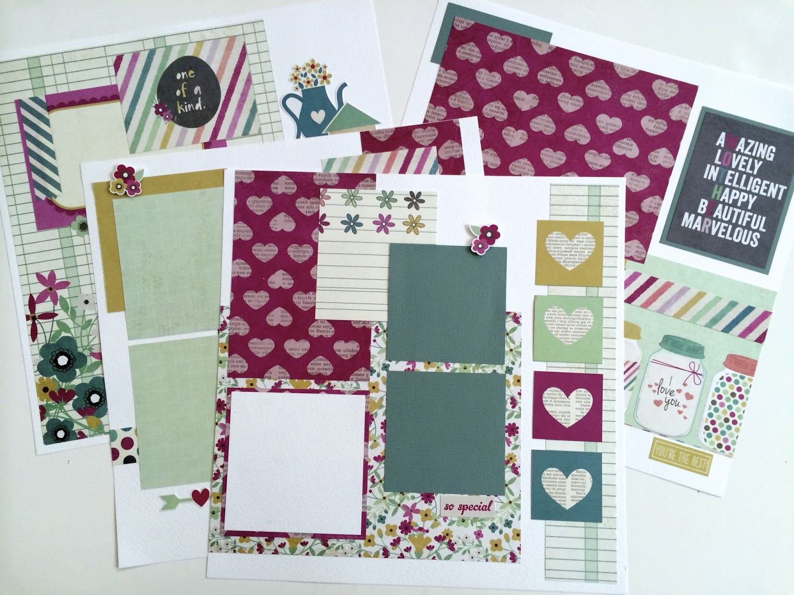 Artsy Albums Scrapbook Album and Page Layout Kits by Traci Penrod: 10 ...