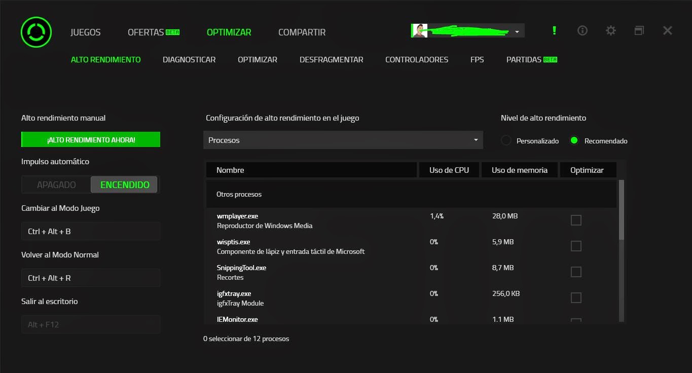 Razer Cortex Game Booster - Clicarlos