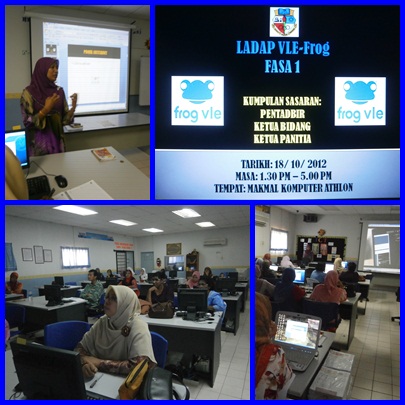 SMK BUKIT SENTOSA: LADAP VLE-Frog Fasa 1