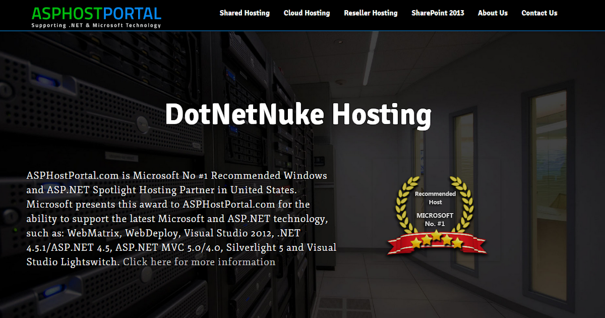 USA DotNetNuke Hosting Reviews - Best DotNetNuke Hosting Service | Best ...