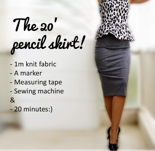 Free Sewing Tutorial: Pencil Skirt | Sew Pretty Sew Free | Bloglovin’