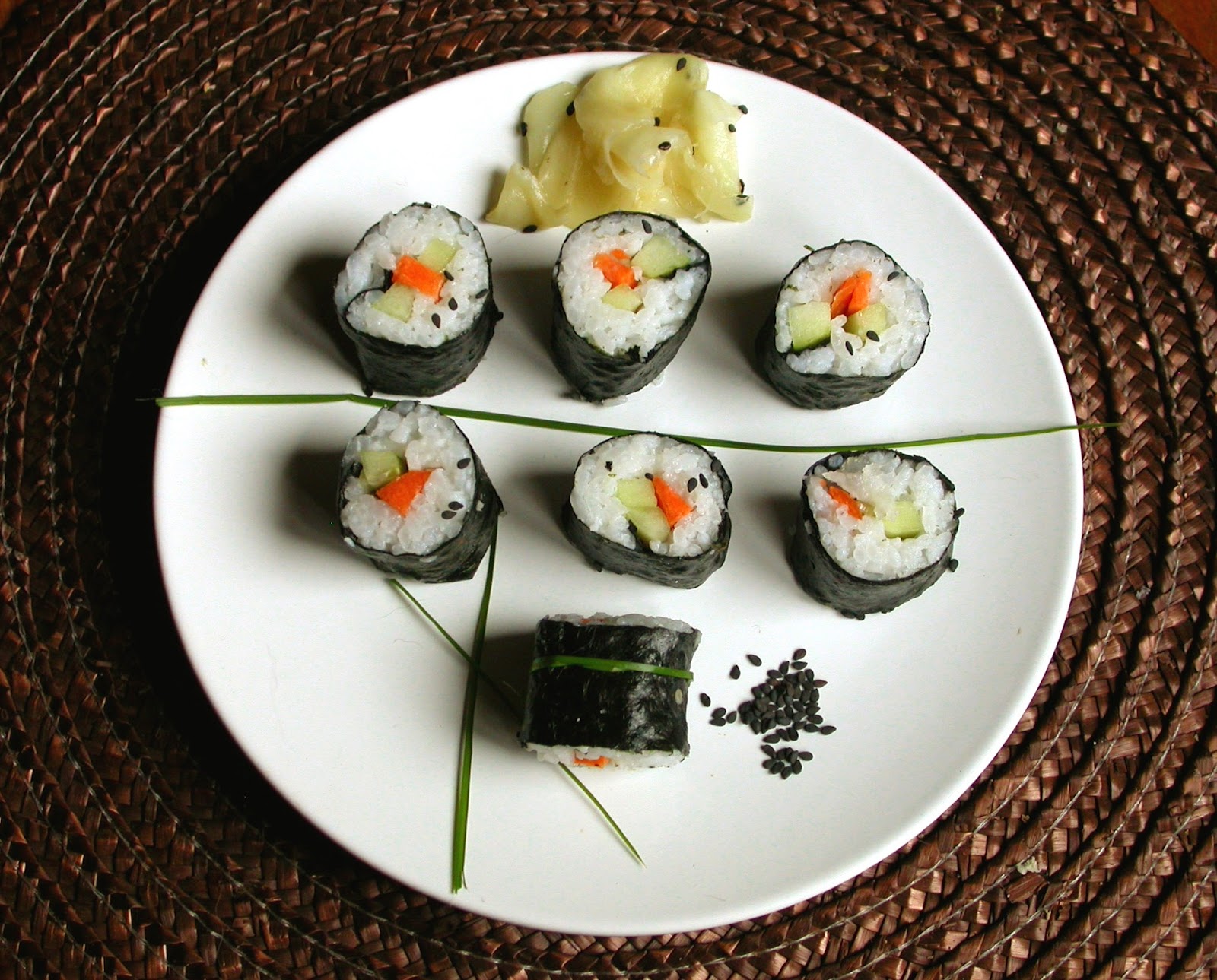 JEM KORZONKI: Łatwe sushi