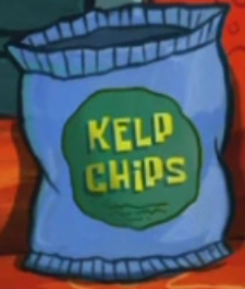 Cartoon Foods And Drinks: Spongebob - Kelp Chips