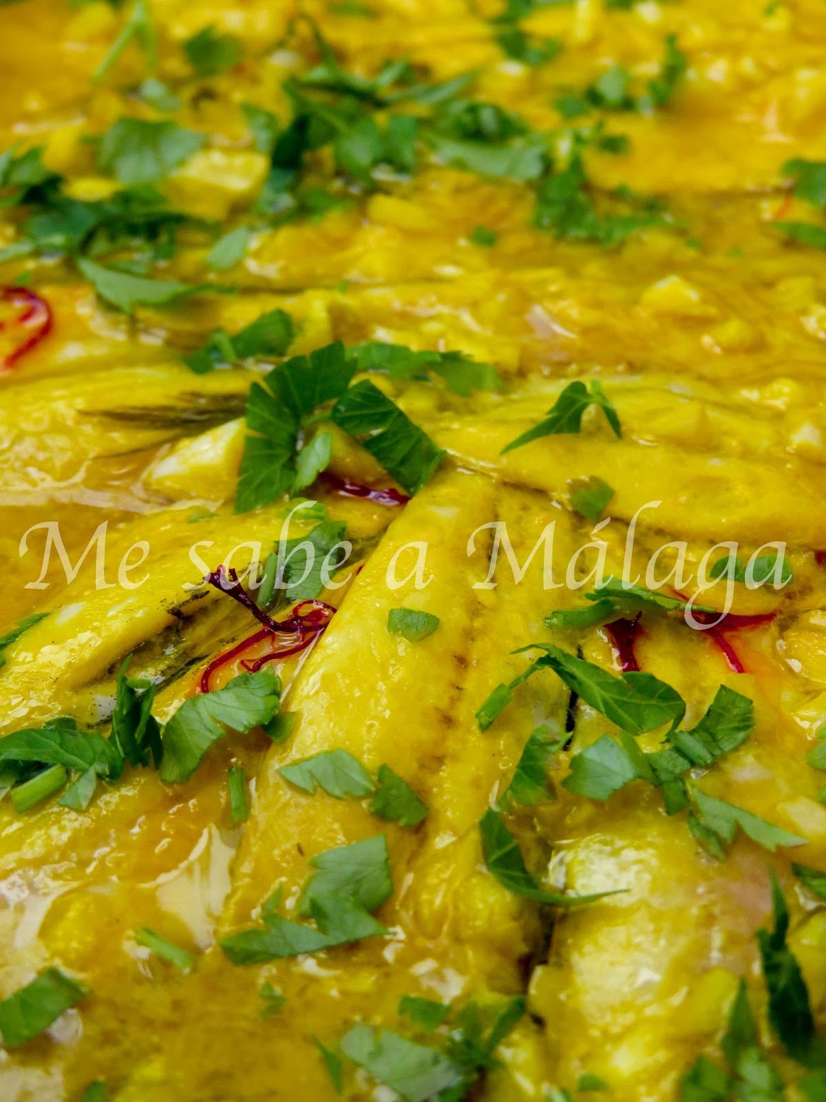 Me sabe a Málaga: Cazuelilla moruna de boquerones