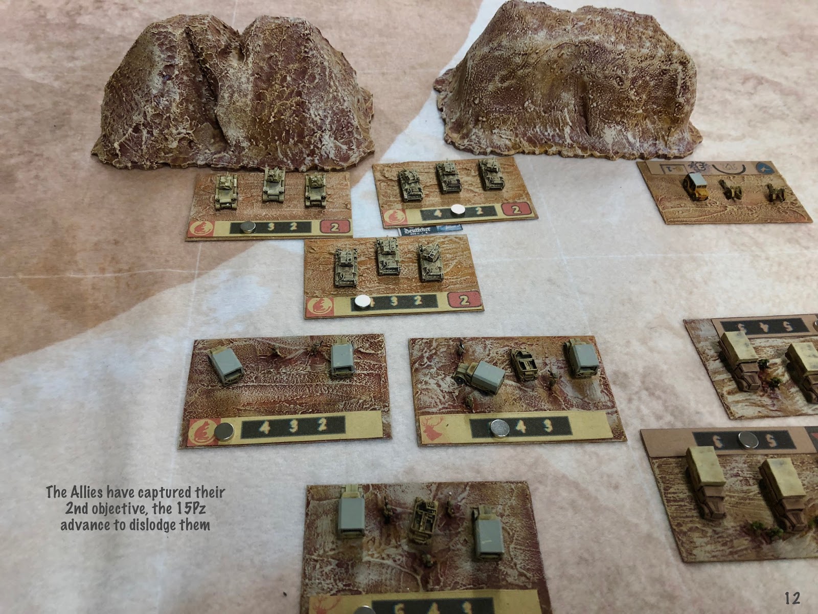 wargaming in 28 mm and sometimes smaller: Rommel: Operation Brevity