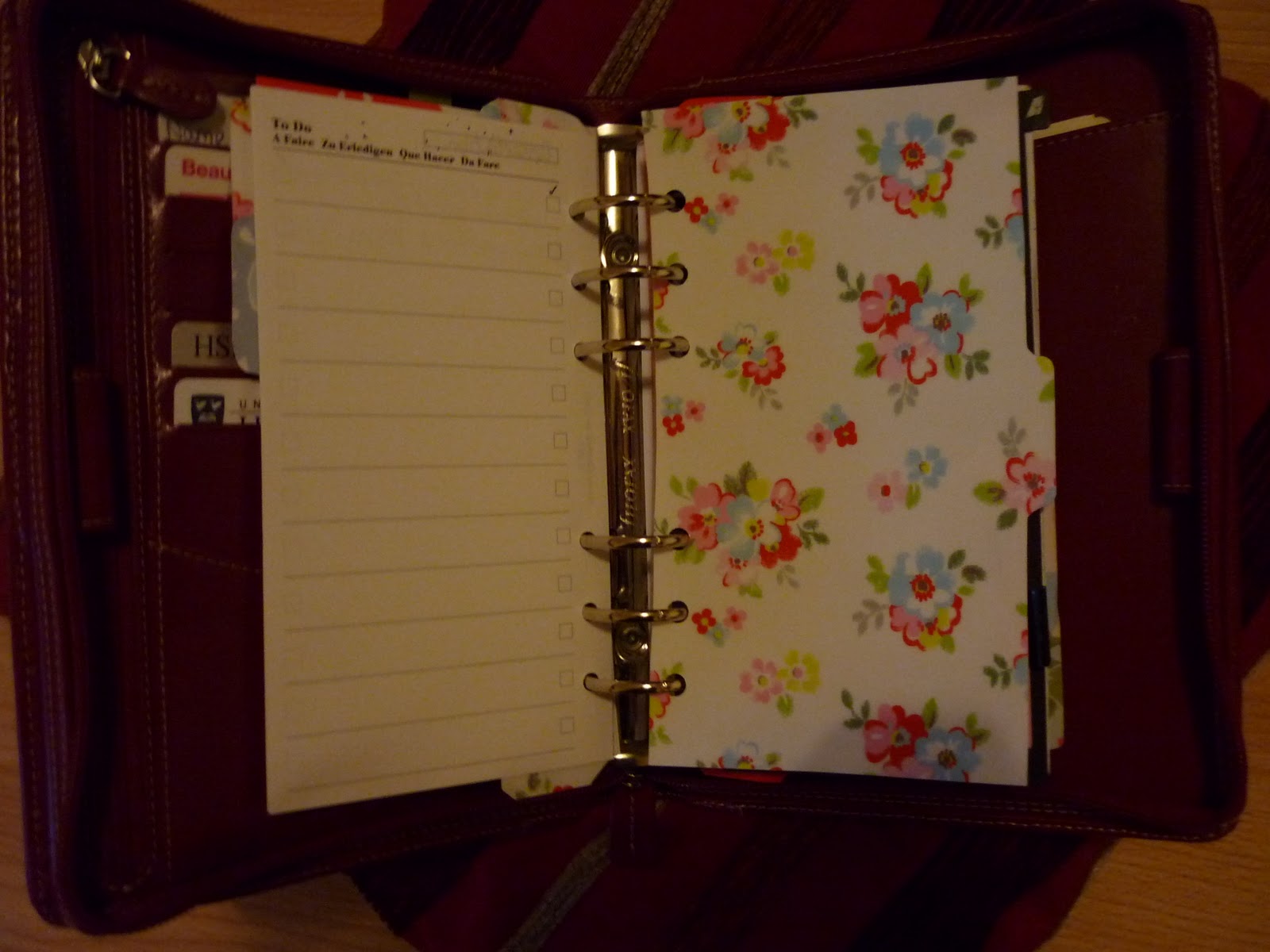 The Life of The Perpetual Student: S&L filofax dividers!