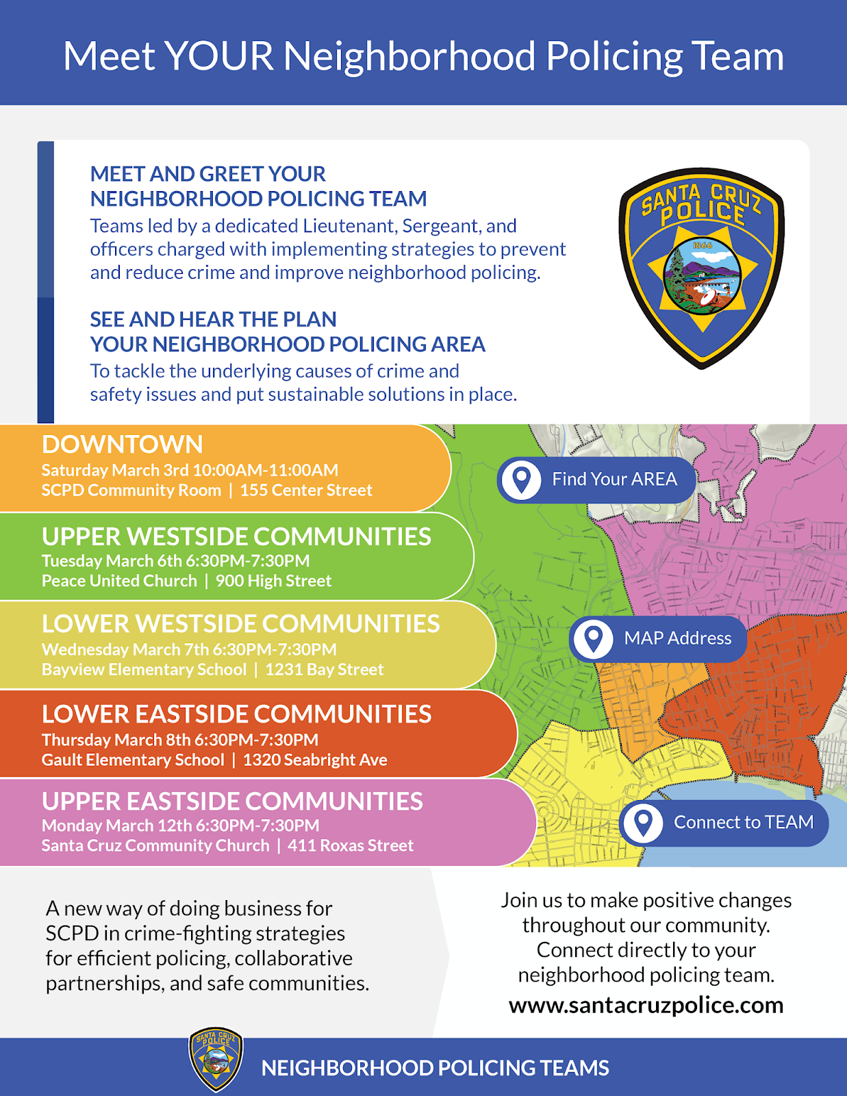 Santa Cruz Police: Happening This WEEK - Meetings to Present YOUR ...