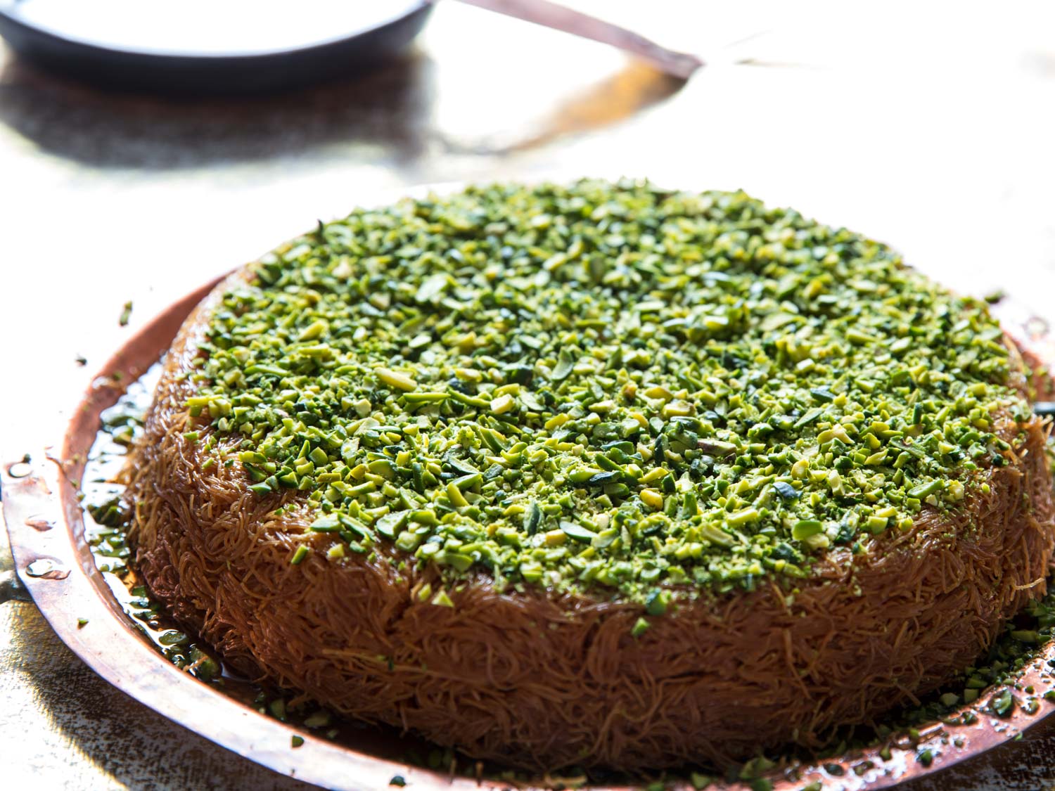 Kanafeh (Middle Eastern Cheese and Phyllo Dessert) Recipe | LEBANESE ...
