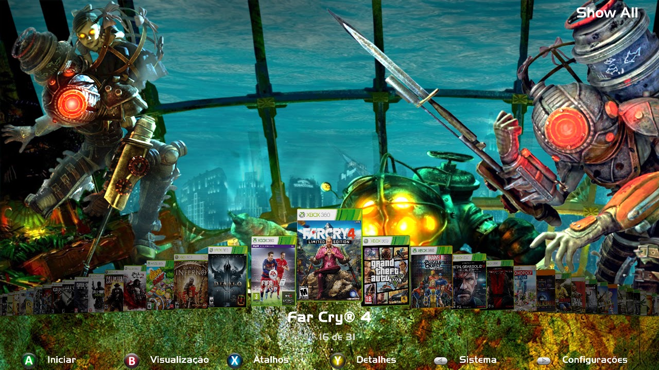 HD PARA XBOX 360 RGH / JTAG: Novas Skins Aurora - Link para Download no ...