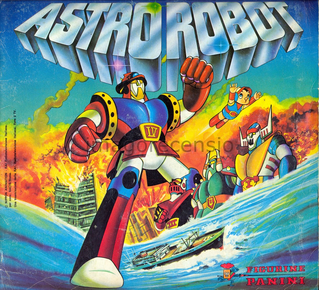 Imago Recensio: "Astrorobot" - Album figurine Panini 1980