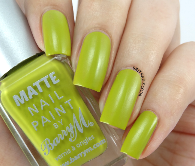 Barry M Matte Collection Summer 2014 Swatches and Review | Brit Nails
