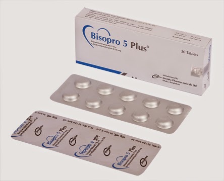 Bisopro Plus (Bisoprolol fumarate + Hydrochlorothiazide) Therapeutic ...