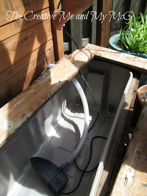 The Creative Me and My McG: DIY Water Feature