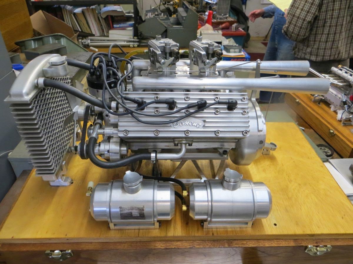 Just A Car Guy: master machinist Ron Bement's 1/3rd scale Offy, Ardun ...