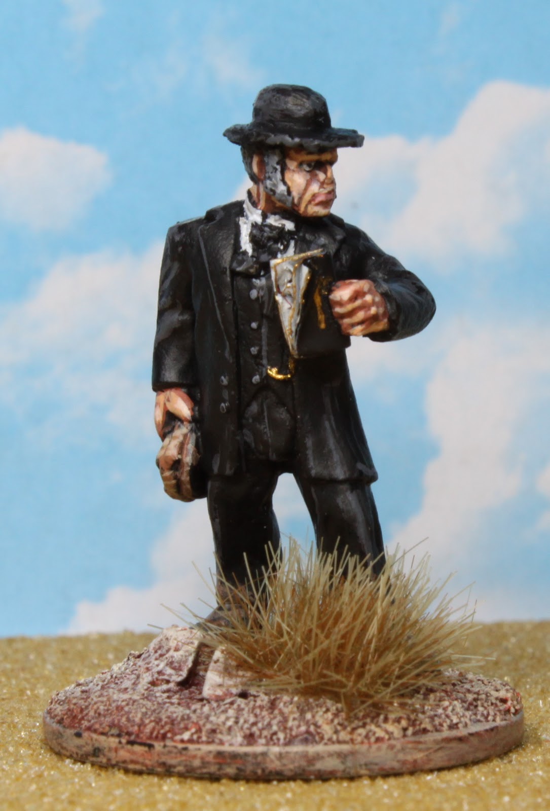 28mm Victorian Warfare: The Rev. Otto Witt - A Conversion
