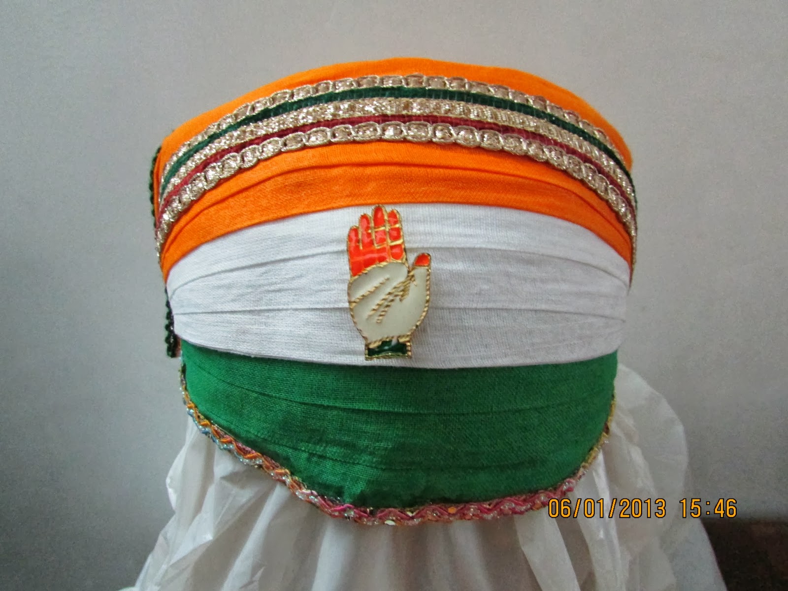 bhartiya janta party turban and safa,congress turban and safa,POLITICS ...