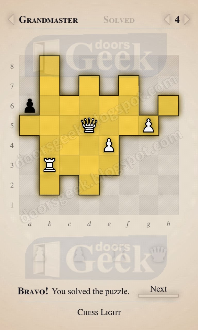 Chess Light [Grandmaster] Level 4 ~ Doors Geek