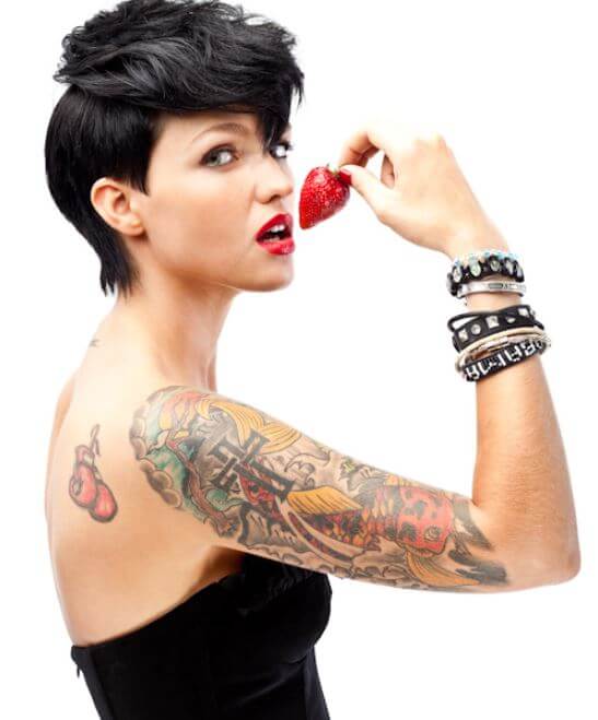 Complete List of Ruby Rose Tattoos with Meaning (50 Pictures ...