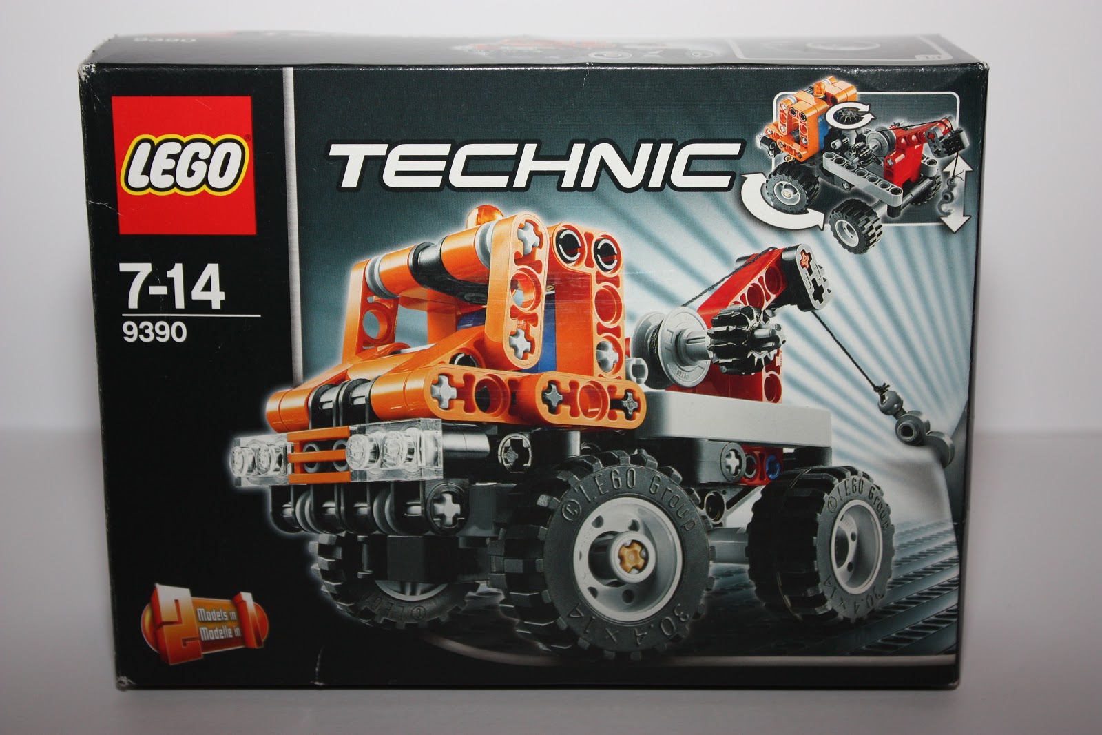 Just Another Lego Blog: Lego Technic 9390 - Mini Tow Truck