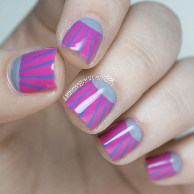 The Nailasaurus | UK Nail Art Blog - The Black Keys: Turn Blue Nail Art ...