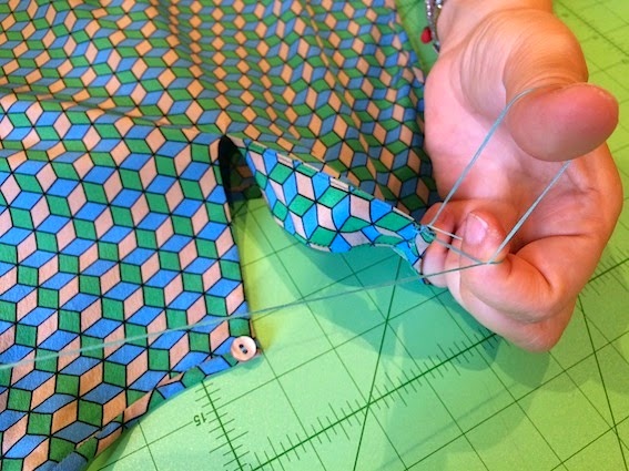 Tutorial/Video: How to sew a thread button loop | Sew Tessuti | Bloglovin’