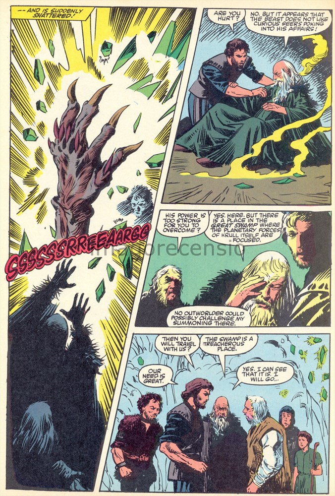 Imago Recensio: Krull: a Marvel super special - 1983