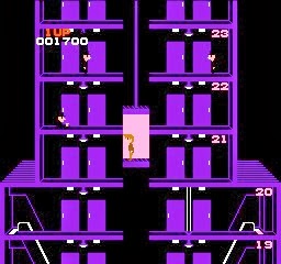 Juegos Terminados: Los mejores juegos de Nintendo: Elevator Action (NES)