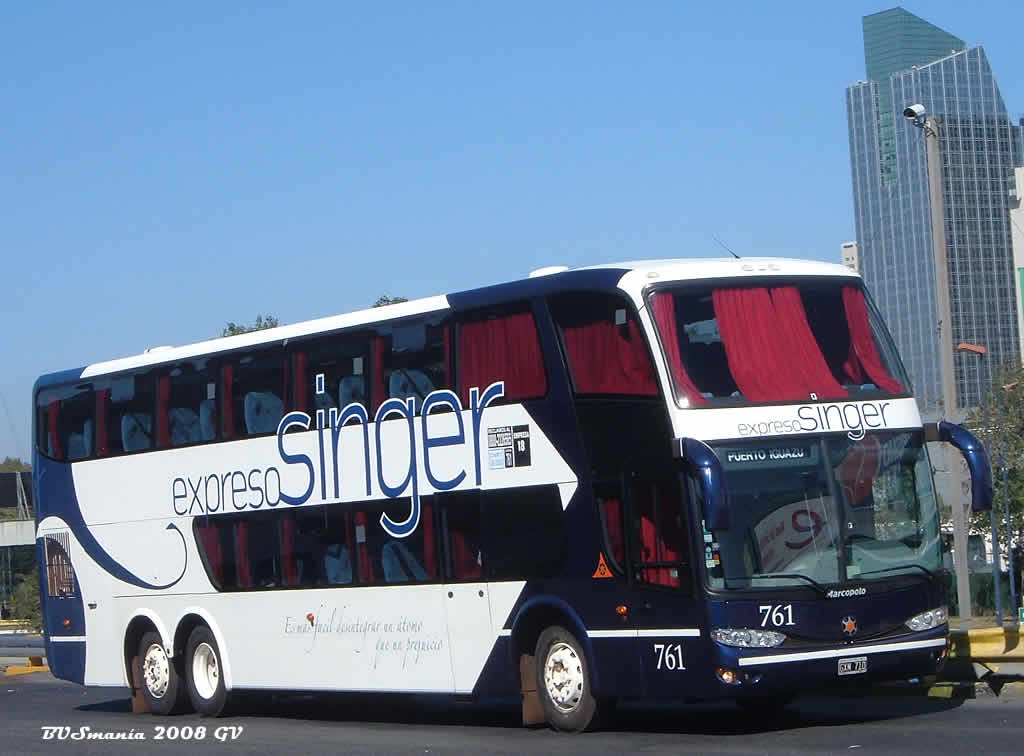 GTA Bus Argentina: Marcopolo Paradiso G6 " Expreso Singer