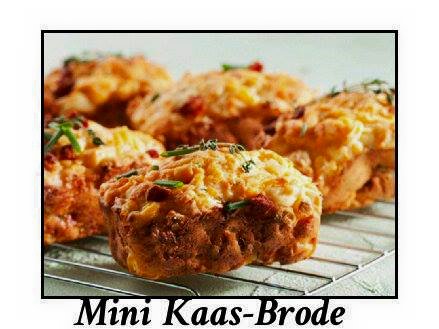 In en om die huis: MINI KAAS-BRODE