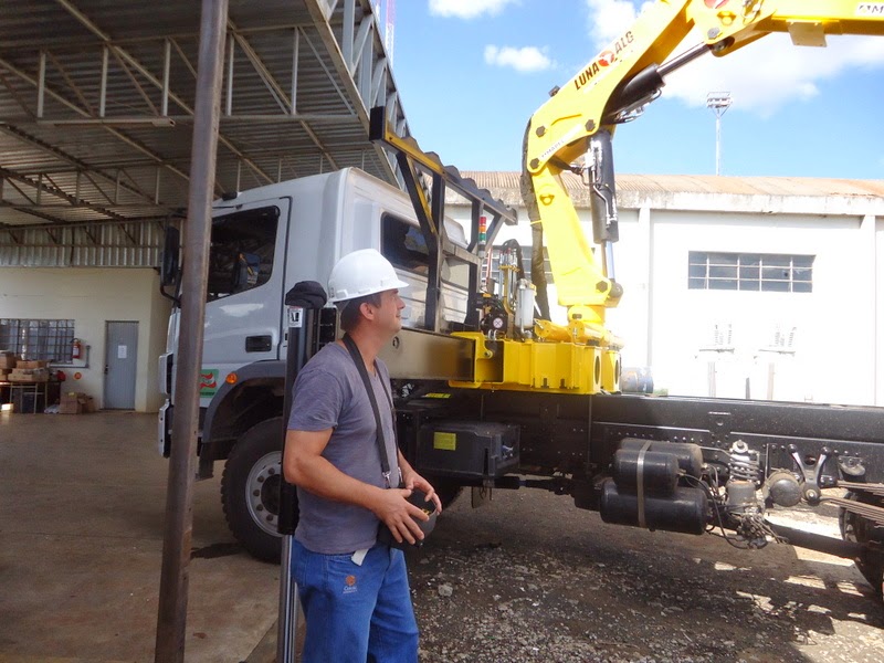 CET Treinamento: Curso Operador de Guindaste na Celesc