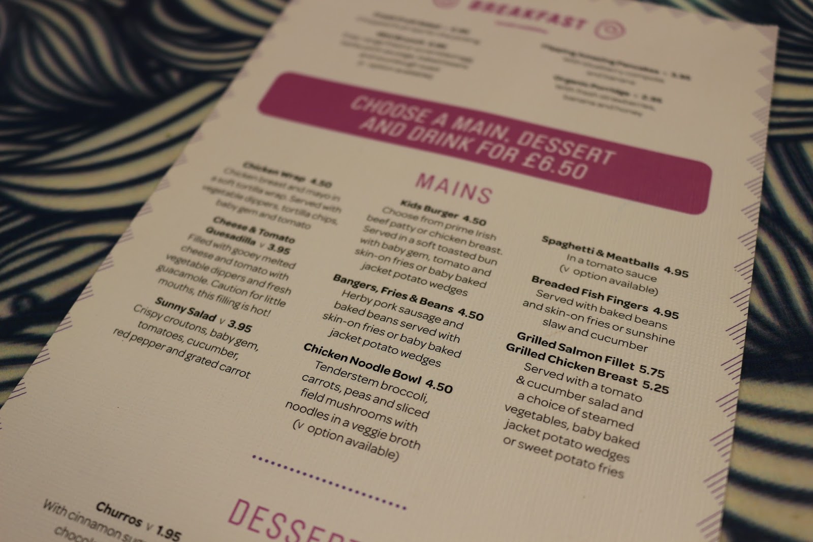 Bella and Robot: Food Review: Giraffe Restaurant Grand Central Birmingham