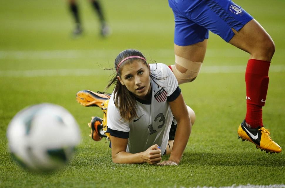 Alex Morgan: Artificial Turf