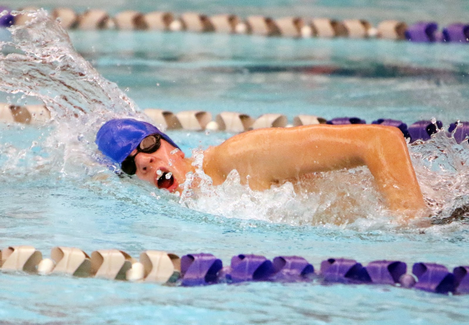 Mark Kodiak Ukena: IHSA Varsity Boys Swimming Sectionals
