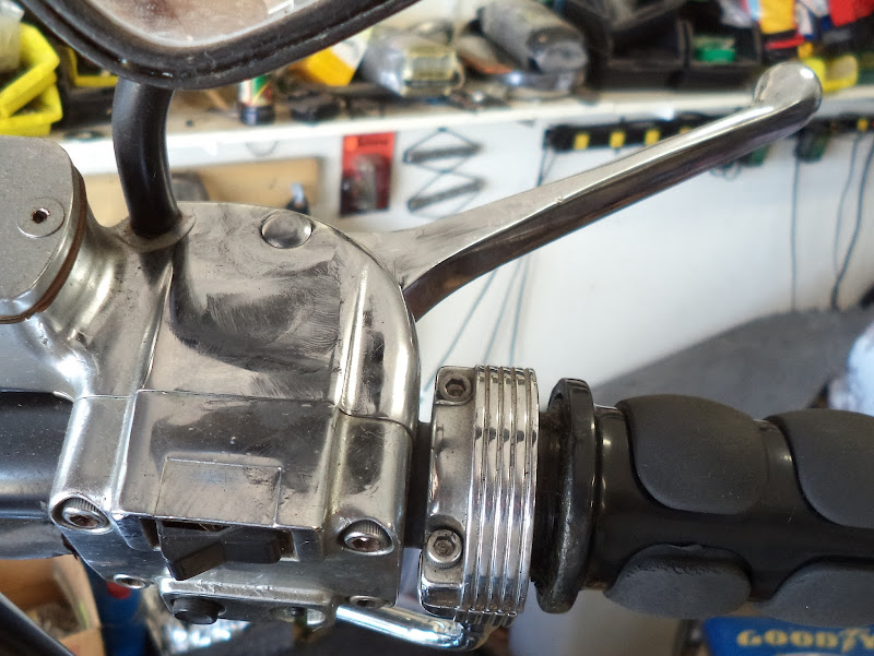 Tear it up, fix it, repeat: 1972-81 Front Brake Lever Spring Replacement