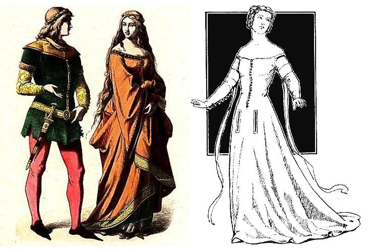 spoznaj módu: Stredovek