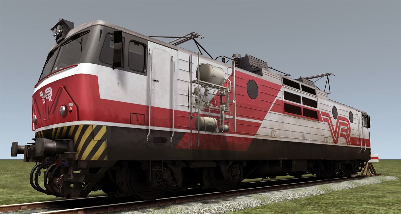 Railworks Finland: Sr1 progress - engine room