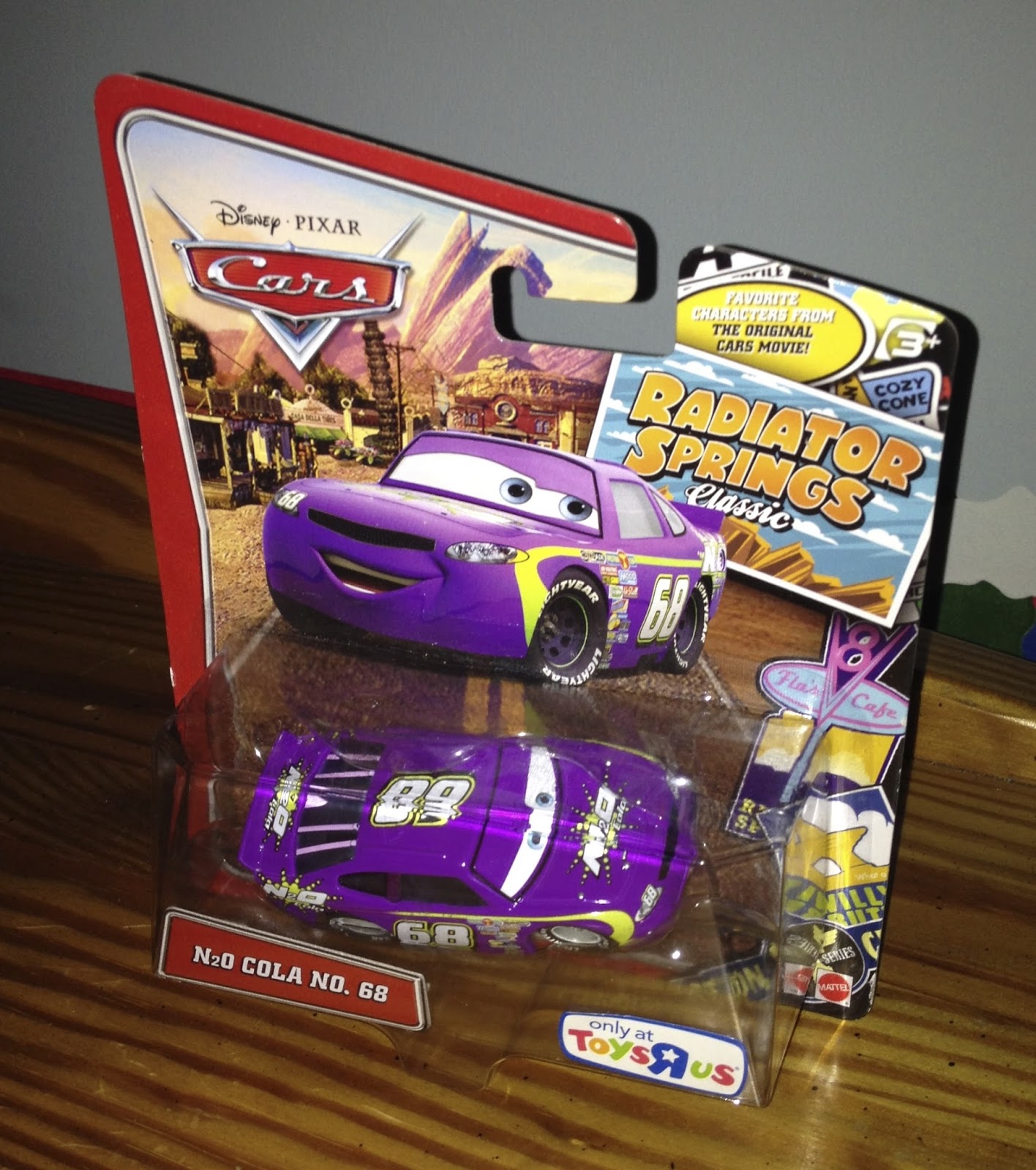 Dan the Pixar Fan: Cars: Manny Flywheel (N2O Cola)