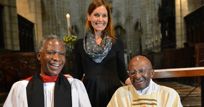 Prof Meets Desmond Tutu, Helps Tutu HIV Foundation