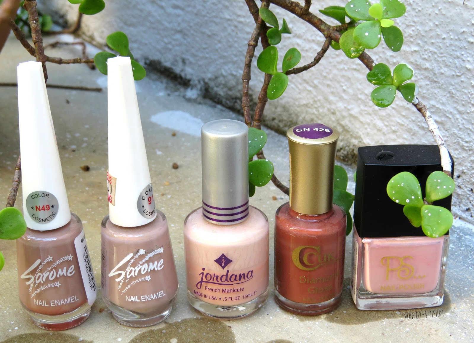 5 Nail Polish Colours for Spring - Mandy-S-Heart